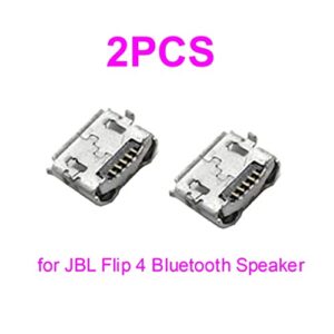 PHONSUN Replacement USB Charging Port for JBL Flip 4 Bluetooth Speakers (Pack of 2)