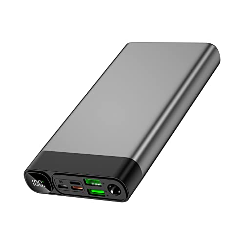 Portable Charger 30000mAh 22.5W USB C Fast Charging QC 3.0 PD 20W Power Bank, LED Digital Display External Battery Packs Compatible iPhone Pad Samsung etc.(Gray)