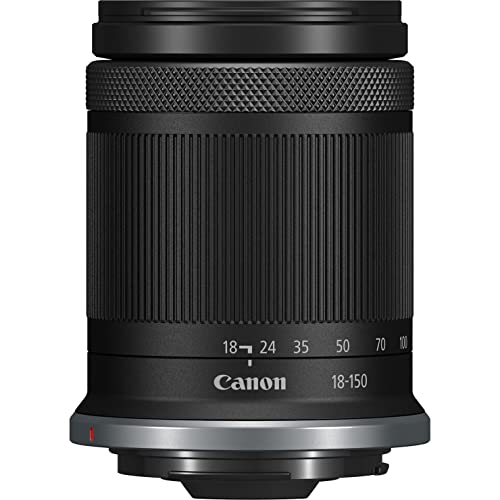 Camera Bundle for Canon EOS R7 Mirrorless Camera with RF-S 18-150mm f/3.5-6.3 is STM Lens + Microphone with Video Kit Accessories (Renewed)