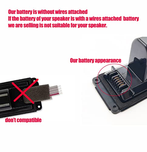 JGTM 061384 Speaker Battery for Bose Soundlink Mini I one/Bose SoundLink Mini Bluetooth Speaker one/Bose SoundLink Mini Bluetooth Speaker I/Bose Mini I 061385 061386 063404 063287