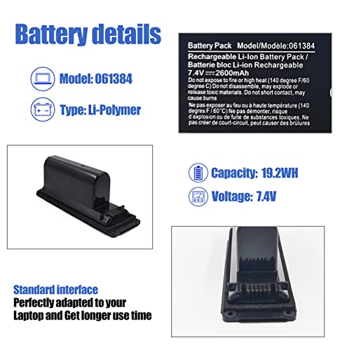 JGTM 061384 Speaker Battery for Bose Soundlink Mini I one/Bose SoundLink Mini Bluetooth Speaker one/Bose SoundLink Mini Bluetooth Speaker I/Bose Mini I 061385 061386 063404 063287