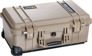 pelican 1510 case with foam (desert tan)