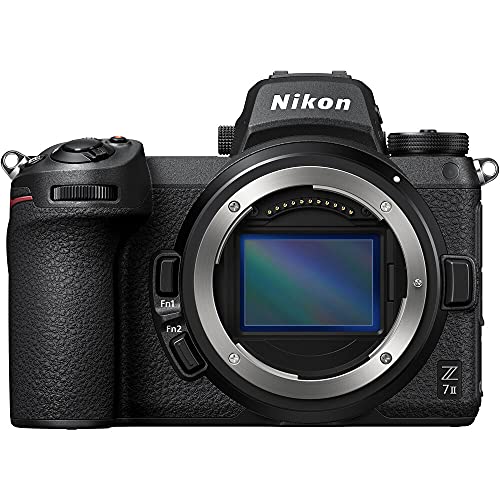 Nikon Z 7II 45.7MP Mirrorless Digital Camera (Body Only) (1653) USA Model Deluxe Bundle with 64GB XQD Memory Card + Nikon Digital Camera Bag + Corel Editing Software + Much More