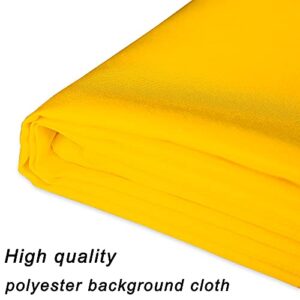 GFCC Yellow Backdrop - 8FTX10FT Yellow Photo Backdrop for Photoshoot Background for Photography Screen Video Recording Picture Background