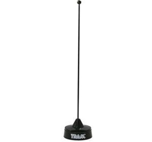 1126-b antenna tram black uhf 1/4 wave nmo pre tuned 410-490mhz antenna motorola kenwood icom vertex blackbox hyt hytera mobile radios