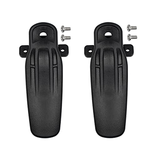 2PC KBH-11 Belt Clip for Kenwood NX-5200 NX-5300 NX-5400 TK3180 TK2180 TK-5220 tk5320 nx-200g nx5200 Portable Radios