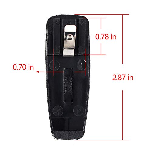 4Pcs Belt Clip Compatible for Motorola Radio CP200 CP200D PR400 EP450 CP040 Mage One BRP40 NNTN4497 NNTN4851 NNTN4970 PMNN4071 RLN5644