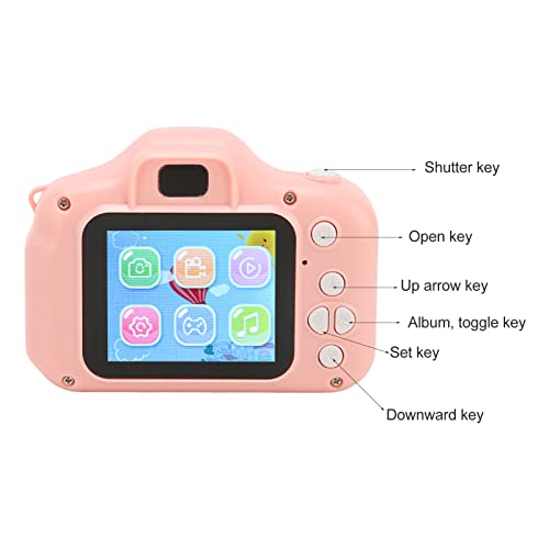 Kids Digital Camera, 8MP 1080P HD Toddler Camera with 32GB Memory Card for Teens Students Boys Girls