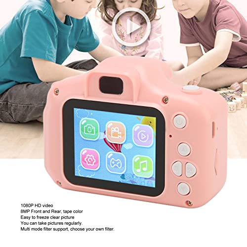 Kids Digital Camera, 8MP 1080P HD Toddler Camera with 32GB Memory Card for Teens Students Boys Girls