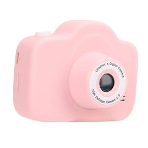 Shanrya Kids Photo Video Camera, Kids Digital Camera Multifunctional Rechargeable Cute for Gifts(Single Shot Pink)