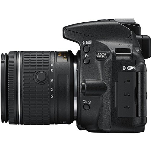 Nikon D5600 DSLR with 18-55mm f/3.5-5.6G VR and 70-300mm f/4.5-6.3G ED