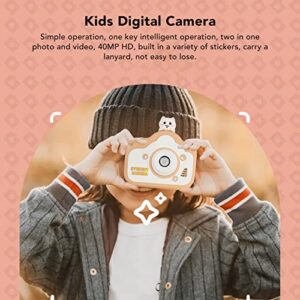 Cartoon Digital Camera, 40MP HD Dual Camera Children Camera for 4-12 Year Old Girls Boys