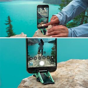 Pocket Tripod Wallet-Size iPhone Tripod - Universal Kit (Jasper Green)