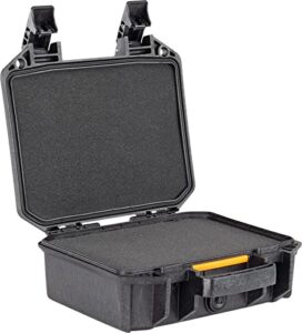 vault by pelican – v200 multi-purpose hard case with foam (black)