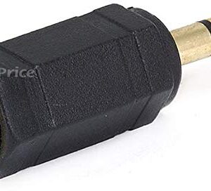 Monoprice 107126 3.5mm Stereo Plug to 2.5mm Stereo Jack Adaptor, Gold Plated