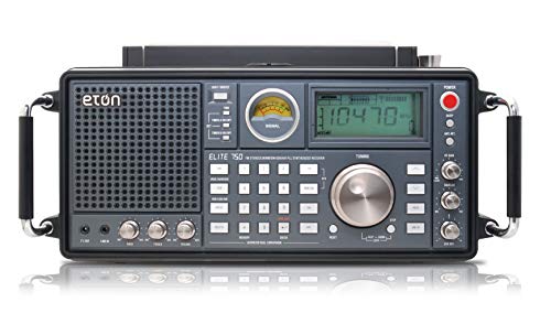 Eton - Elite 750, The Classic AM/FM/LW/VHF/Shortwave Radio with Single Side Band, 360° Rotating AM Antenna, 1000 Channels, Back-Up Battery Packs, Commitment to Preparedness