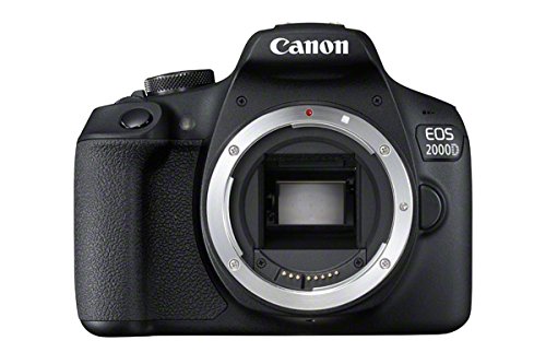 Canon EOS 2000D DSLR Camera Body - Black