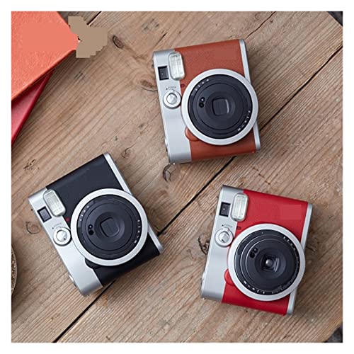 Digital Camera Mini 90 Neo Classic Camera Instant Cameras Black/Brown Digital Camera Photography (Size : Camera, Color : Brown)