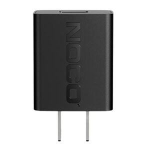 noco nusb211na 10w usb power adapter, 2.1a 5v wall charger and compatible with noco, apple, samsung, google, amazon devices