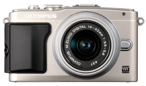 Olympus E-PL5 Mirrorless Digital Camera with 14-42mm Lens, Silver