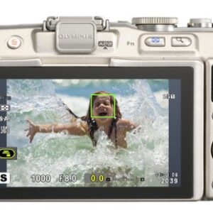 Olympus E-PL5 Mirrorless Digital Camera with 14-42mm Lens, Silver