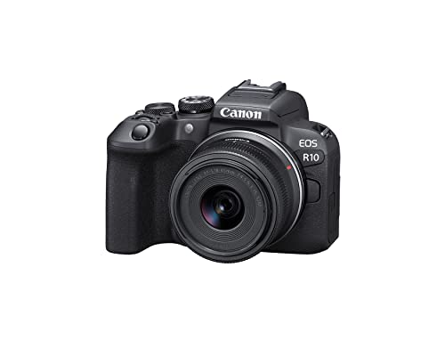 Canon EOS R10 Mirrorless Camera w/RF-S18-45mm f/4.5-6.3 is STM Lens Kit (Renewed)