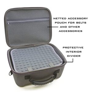 CASEMATIX Carrying Case Compatible With Meeting Owl Pro and Owl Camera 360 Video Conference Room Accessories