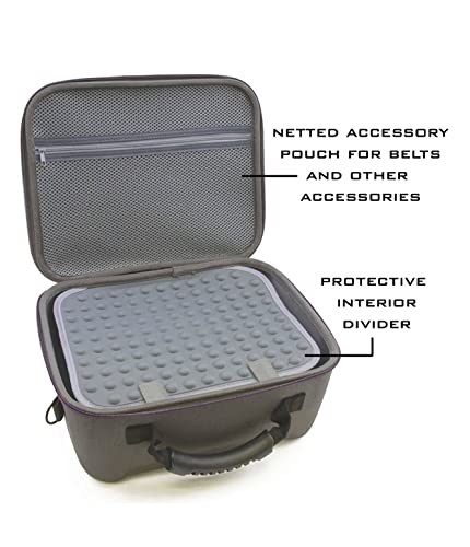 CASEMATIX Carrying Case Compatible With Meeting Owl Pro and Owl Camera 360 Video Conference Room Accessories