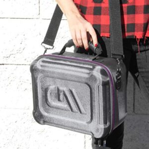 CASEMATIX Carrying Case Compatible With Meeting Owl Pro and Owl Camera 360 Video Conference Room Accessories