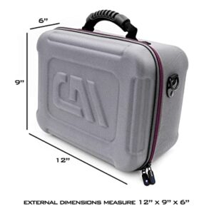 CASEMATIX Carrying Case Compatible With Meeting Owl Pro and Owl Camera 360 Video Conference Room Accessories