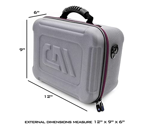 CASEMATIX Carrying Case Compatible With Meeting Owl Pro and Owl Camera 360 Video Conference Room Accessories