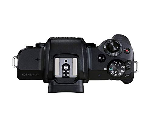 Canon EOS M50 Mark II Body Black (Renewed)