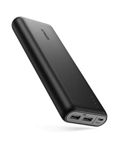 anker powercore 20,100mah portable charger ultra high capacity power bank with 4.8a output and poweriq technology, external battery pack for iphone, ipad & samsung galaxy & more (black)