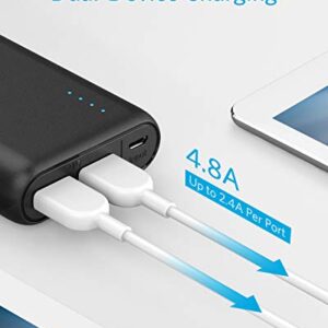 Anker PowerCore 20,100mAh Portable Charger Ultra High Capacity Power Bank with 4.8A Output and PowerIQ Technology, External Battery Pack for iPhone, iPad & Samsung Galaxy & More (Black)