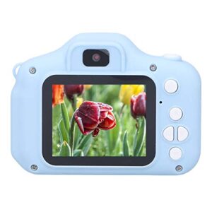 1080P Children Camera, Fun Durable Multifunctional Children Camera, 2.0in IPS Screen for Students Children(Blue)