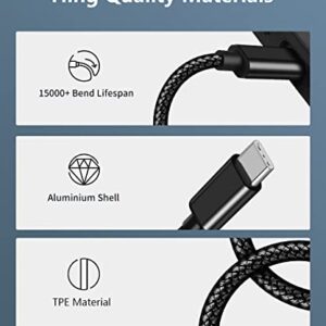 USB C to 3.5mm Car Aux Cable, 2 in 1 USB C to 3.5mm Car Stereo Aux Headphone Jack Cable with USB C Charging Compatible with Samsung Galaxy S23/S22 Ultra/S21/S21FE/Note 20, Google Pixel 7/7Pro/6/5/4/3