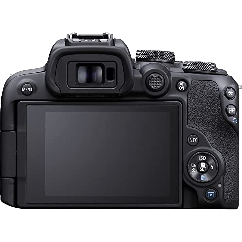 Canon EOS R10 Mirrorless Camera (5331C002) + Sony 64GB Tough SD Card + Bag + Charger + LPE17 Battery + Card Reader + Corel Photo Software + HDMI Cable + Flex Tripod + Hand Strap + More (Renewed)