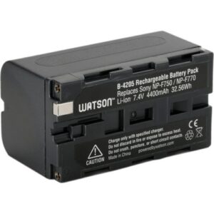 watson np-f770 lithium-ion battery pack (7.4v, 4400mah)