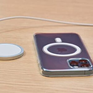 [2 Pack] Magnetic Wireless Charger Compatible with MagSafe. Fast and Convenient Charging. Works with iPhone 12/13/14 Series.