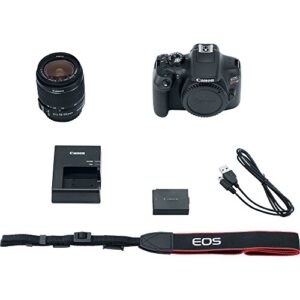 Canon EOS Rebel T6 Digital SLR Camera Kit with EF-S 18-55mm f/3.5-5.6 is II Lens, Built-in WiFi and NFC - Black (Renewed)