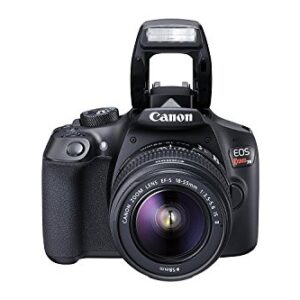 Canon EOS Rebel T6 Digital SLR Camera Kit with EF-S 18-55mm f/3.5-5.6 is II Lens, Built-in WiFi and NFC - Black (Renewed)