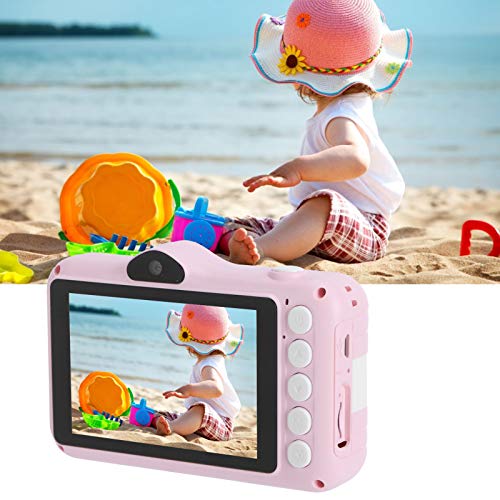 HEEPDD 3.5 inch Kids Digital Camera, 12MP Children Action Camera USB Charging Selfie Camera for Toddler Birthday Gift