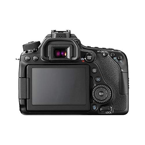 Canon Digital SLR Camera Body [EOS 80D] and EF-S 18-135mm f/3.5-5.6 Image Stabilization USM Lens with 24.2 Megapixel (APS-C) CMOS Sensor and Dual Pixel CMOS AF (Black)