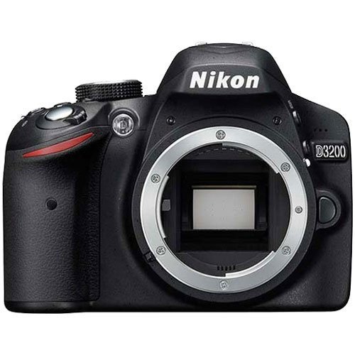 Nikon D3200 24.2 Megapixel HD Video,Wi-Fi Compatibility D-SLR Body Only (Black)