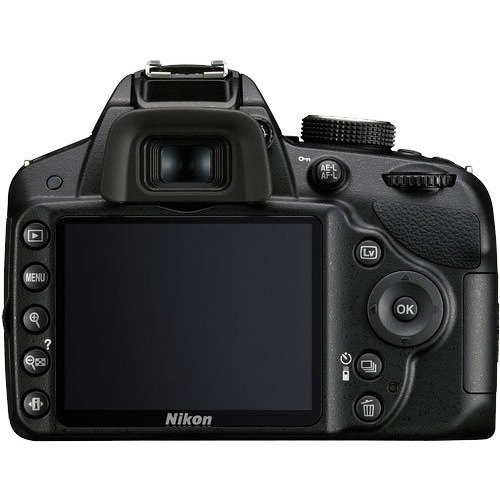 Nikon D3200 24.2 Megapixel HD Video,Wi-Fi Compatibility D-SLR Body Only (Black)