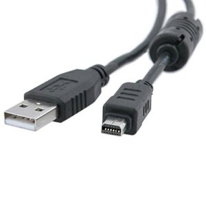 mpf products cb-usb5 cb-usb6 cb-usb8 usb cable cord replacement compatible with olympus digital cameras (compatible models listed in description below)