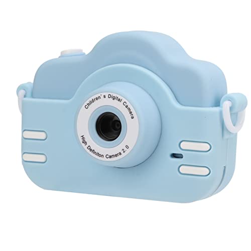 070 Kids Camera Portable Kids Toddler Camera Mini DV Cartoon Digital Children Camera Toy 2MP Festival Gift for Christmas Celebrations Camera(Blue)