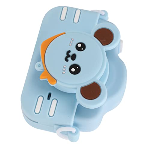 070 Kids Camera Portable Kids Toddler Camera Mini DV Cartoon Digital Children Camera Toy 2MP Festival Gift for Christmas Celebrations Camera(Blue)