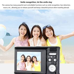 LINXHE 2.4 inch LCD HD Mini Digital Camera, Video Camera Students Cameras 21MP Compact Camera Travel,Holiday,Birthday Present for Kids/Beginners/Teens/Seniors (Color : Silver)