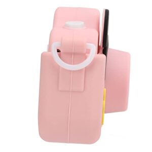 01 02 015 Kids Cartoon Camera Toy, ABS Kids Photo Video Camera 2 Inch Screen for Gifts(Pink)